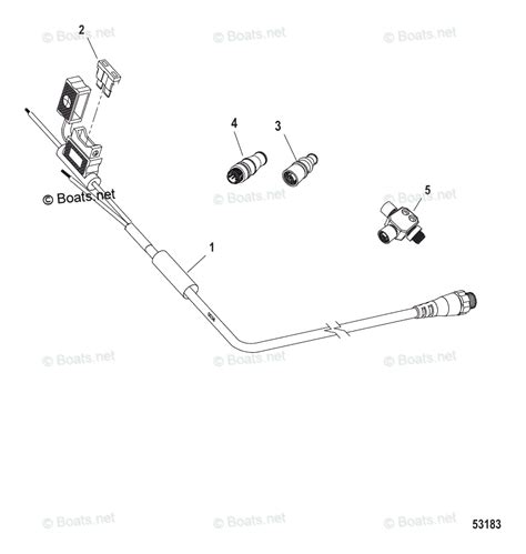 Mercury Rigging Parts And Accessories Joystick Piloting Systems Oem Parts Diagram For Nmea 2000