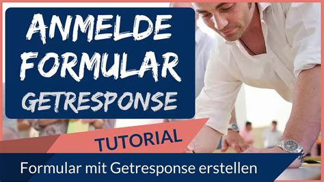 Formulare Mit Getresponse Erstellen Tutorial Deutsch YouTube