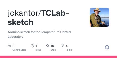 github jckantor tclab sketch arduino sketch for the temperature control laboratory