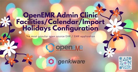 How To Configure Openemr Admin Clinic Cantonese Genkiware