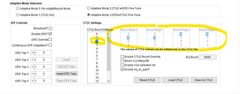 DS DF EVM Inquiries Regarding Switching With Without RetimerCDR Function Interface Forum