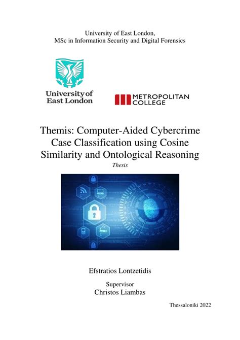 Pdf Themis Computer Aided Cybercrime Case Classification Using Cosine Similarity And