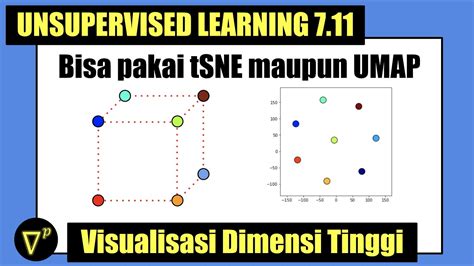S7e11 Cara Visualisasi Dimensi Tinggi Unsupervised Learning Youtube