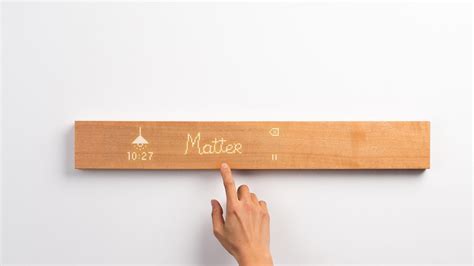 Mui Board Enables Smart Home Control From A Plank Of Wood