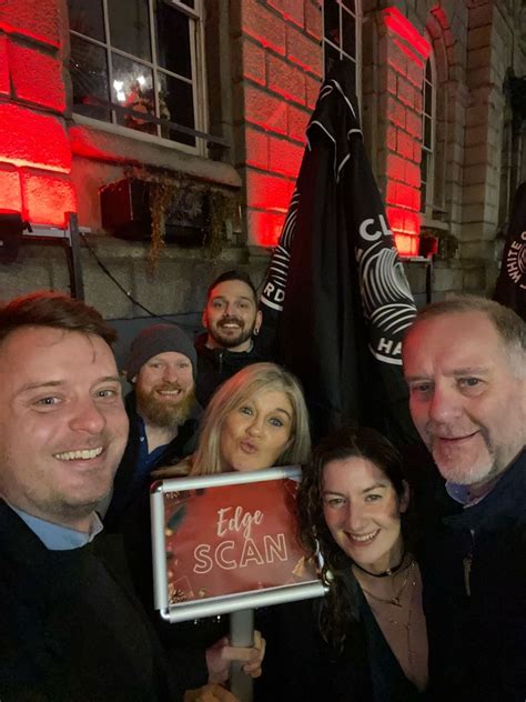 David Kennefick On Linkedin Kicking Off The Edgescan Christmas Mingle With Some Of The Folks