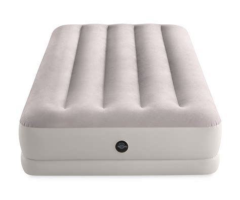 Надуваем дюшек за спане за къмпинг и палатка Intex Twin Dura Beam Prestige Mid Rise Airbed