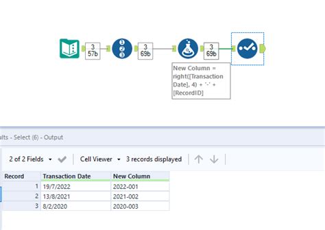 solved how to create a new column alteryx community