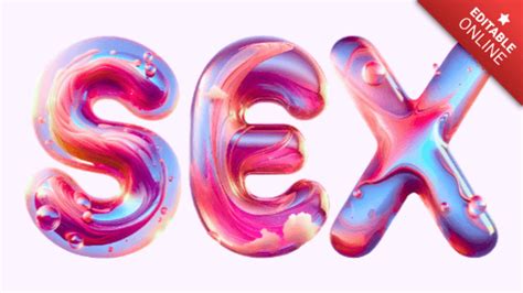 Sex Liquid Pink Purple Font Text Effect Generator