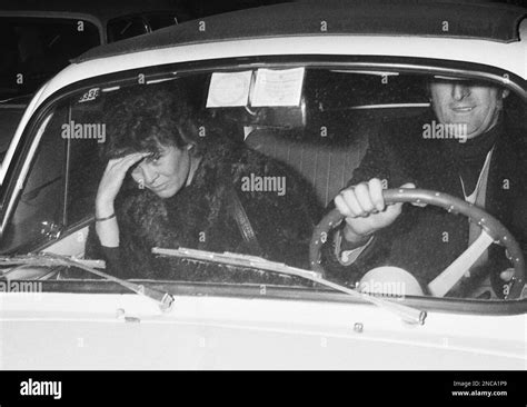 Mrs Gail Getty Leaves Her Home In Rome Aboard Police Car On Dec 15
