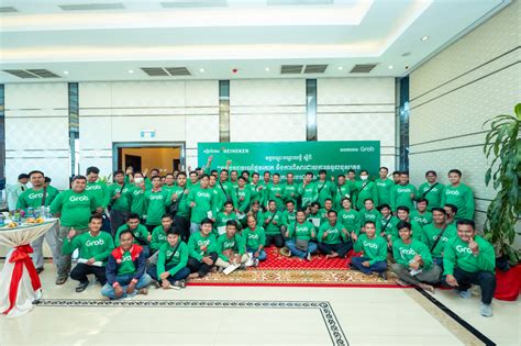 ក្រុមហ៊ុន ហ៊ិននីគែន ខេមបូឌា និងក្រុមហ៊ុន Grab ផ្តល់វគ្គបណ្តុះបណ្តាលដល់អ្នកបើកបរតុកតុក ២០០