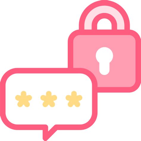 Password Detailed Color Lineal Color Icon