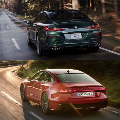 Photo Comparison Alpina B8 Gran Coupe Vs Audi Rs7 Sportback