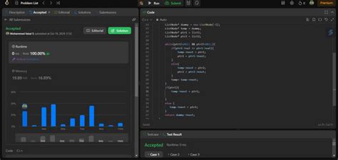 Mohammed Faisal S On Linkedin 100daysofdsa Linkedlist Merginglists Codingchallenge