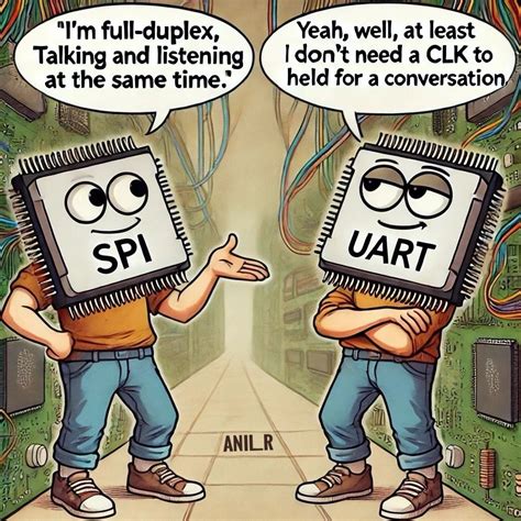 Anis Hassen On Linkedin 🔥 Spi Vs Uart ⚡️communication Spi Is