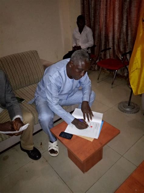 Nycn President Oladele John Nihi Signed Mou With Nssp For Nasscon