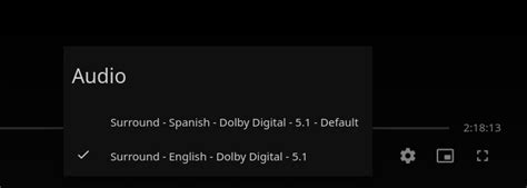 Issue Can Not Choose Language Or Version On Videos While Using