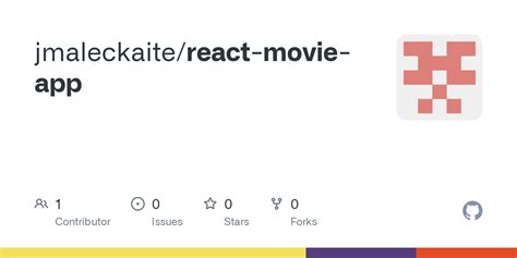 Github Jmaleckaite React Movie App