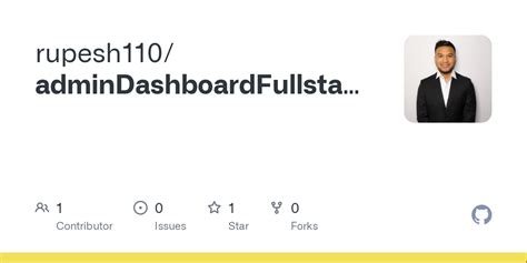 Github Rupesh Admindashboardfullstack