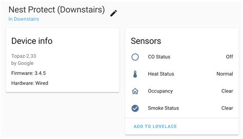 Support For Nest Protect Feature Requests Home Assistant Community