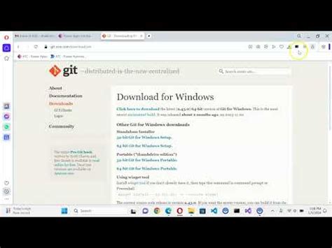 Lesson Install GIT GitHub Videos YouTube