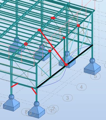 irrational large ratio and axial load result for steel member design calculation autodesk