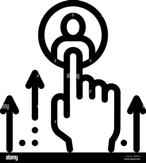 Human Resource Enhancement Icon Vector Outline Illustration Stock Vector Image And Art Alamy