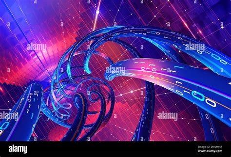 Cyber Flow In Digital Databases Big Data Analysis In High Tech