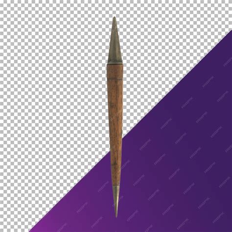Premium Psd Stake Object For Halloween