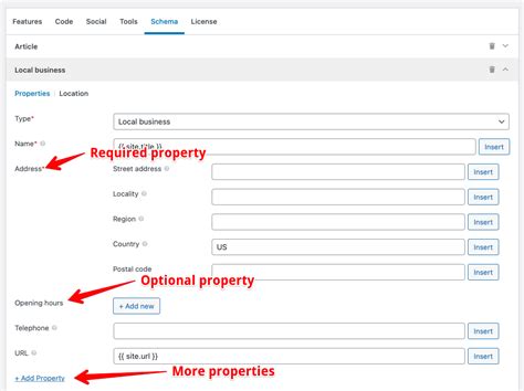 Adding Schemas Slim SEO Documentation