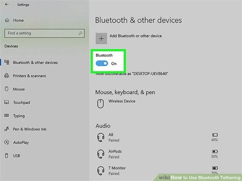 How To Use Bluetooth Tethering 3 Steps With Pictures Wikihow