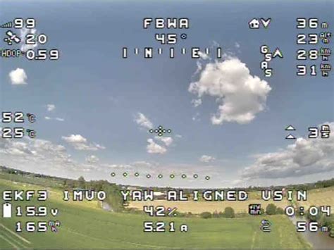 Plane With Gps But No Compass Ekf Error Arduplane Ardupilot Discourse