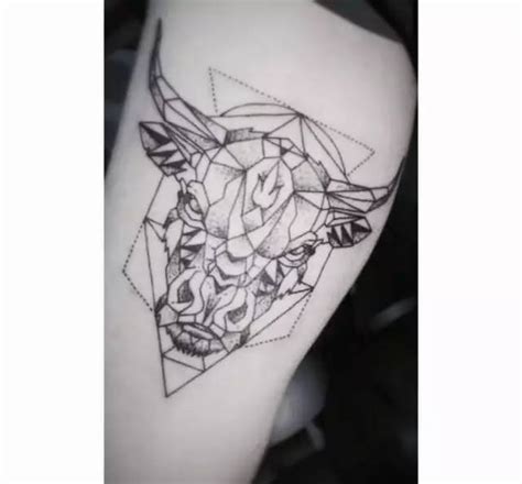 十二星座之金牛座纹身