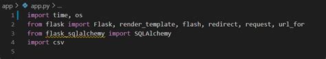 Python Unresolved Import For Flasksqlalchemy Stack Overflow