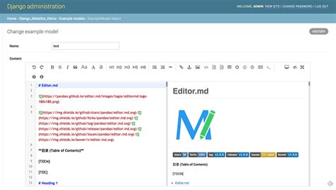 漂亮的django markdown富文本app插件的实现 python 脚本之家