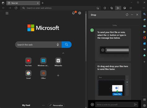 Ya Puedes Probar La Función Microsoft Edge Drop Cultura Informática