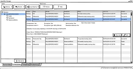 ApexSQL Backup Sneak Peek Part