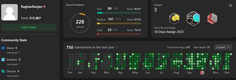 Raghav Ranjan On Linkedin Leetcode Leetcode100days Badges Learning Dsa