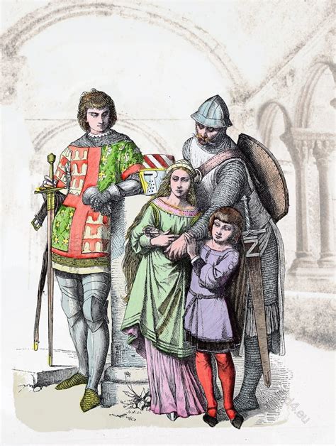 Medieval Clothing In France 11th To 13th Century