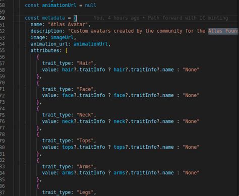 move metadata to configurable json with a default and override · issue 27 · atlasfoundation