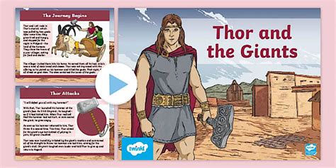 Ks2 Thor And The Giants Story Powerpoint Twinkl
