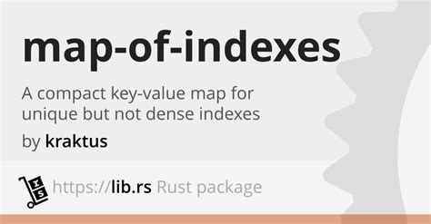 mapofindexes — data structures in rust lib rs