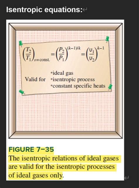 Solved Problem 1 Derive Isentropic Equations With Constant