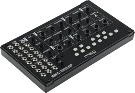Moog Mavis Diy Semi Modular Monophonic Analog Desktop Synthesizer Geartree