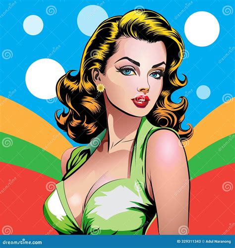 Woman Stock Vector Illustration Of Beautiful Gorgeous 329311343