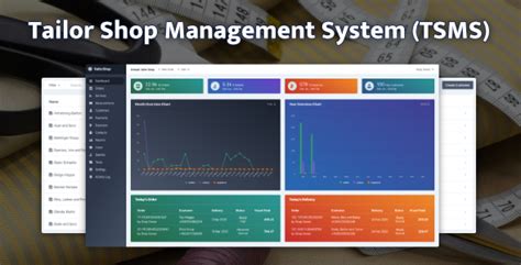 tailor shop management system tsms code market