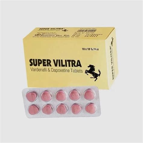 Super Vilitra Tablets At Rs 24250stripe Vardenafil Tablets In