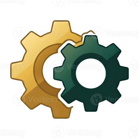 Interlocking Gears Synergy Of Efficient Processes And Systems 63105596 Png