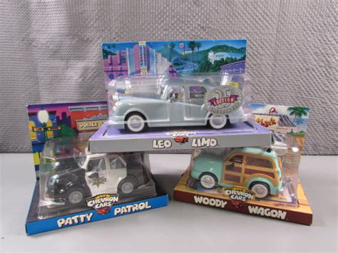Lot Detail 3 Nip Chevron Cars