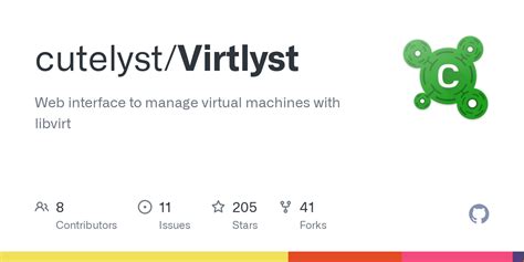 Github Cutelystvirtlyst Web Interface To Manage Virtual Machines