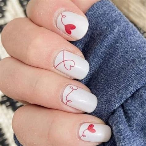 37 Stunning Heart Nail Art Ideas For Short Nails Edit My Nails